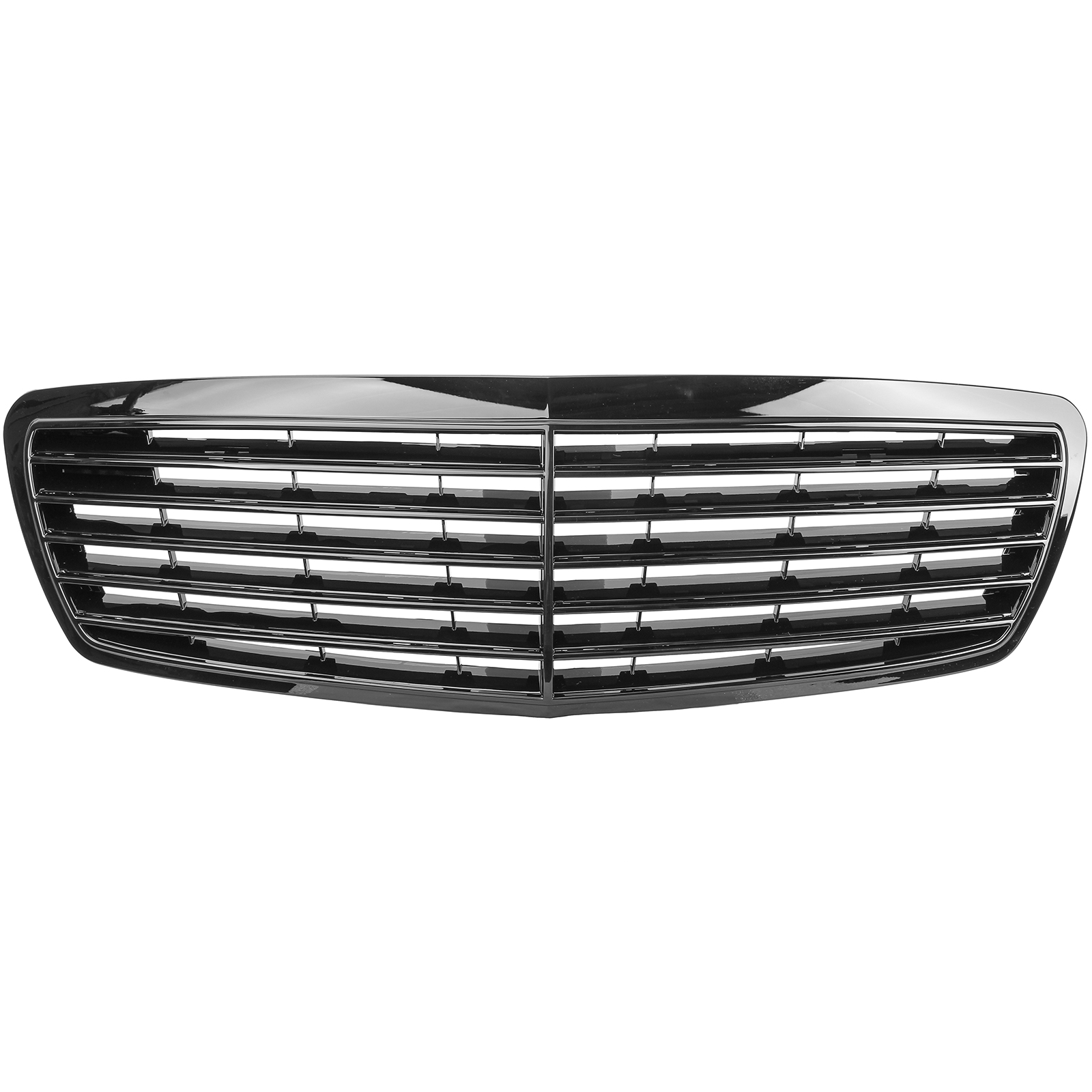 Mercedes Grill W211 S211 glossy black 02-06